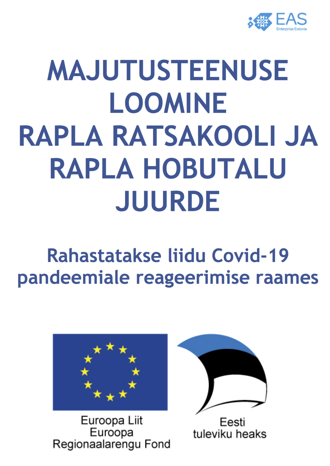 Rapla Ratsakool – Ratsutamine, vaba aeg ja majutus